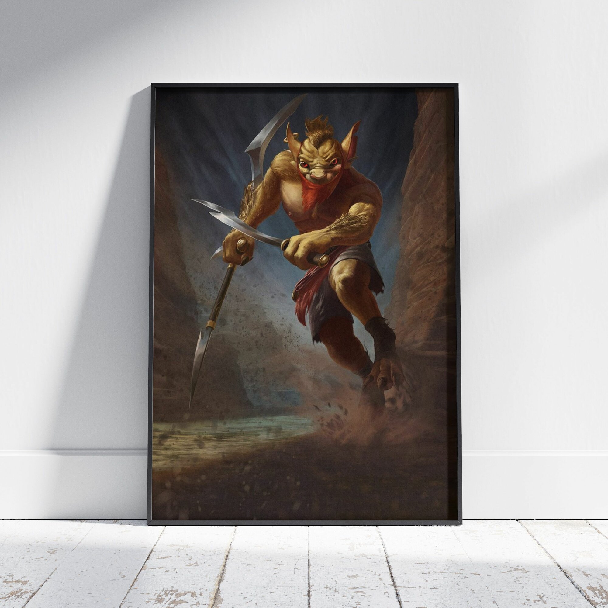Плакат на стену для интерьера Dota 2 (Bounty Hunter 2) - Постер по игре формата A3 (30х42 см)