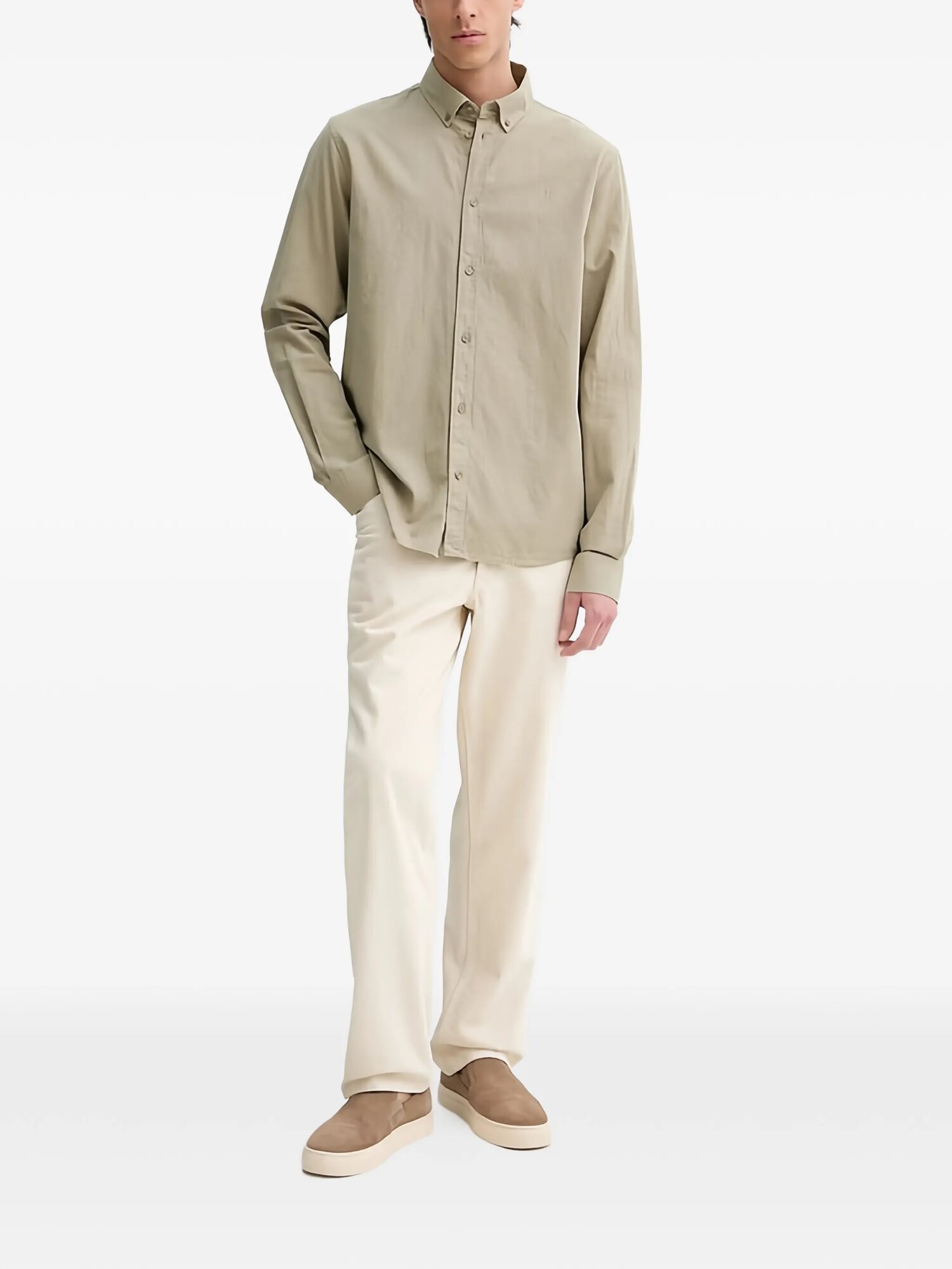 Рубашка Les Deux Buttoned long-sleeve shirt, размер L, разноцветный — фото 1