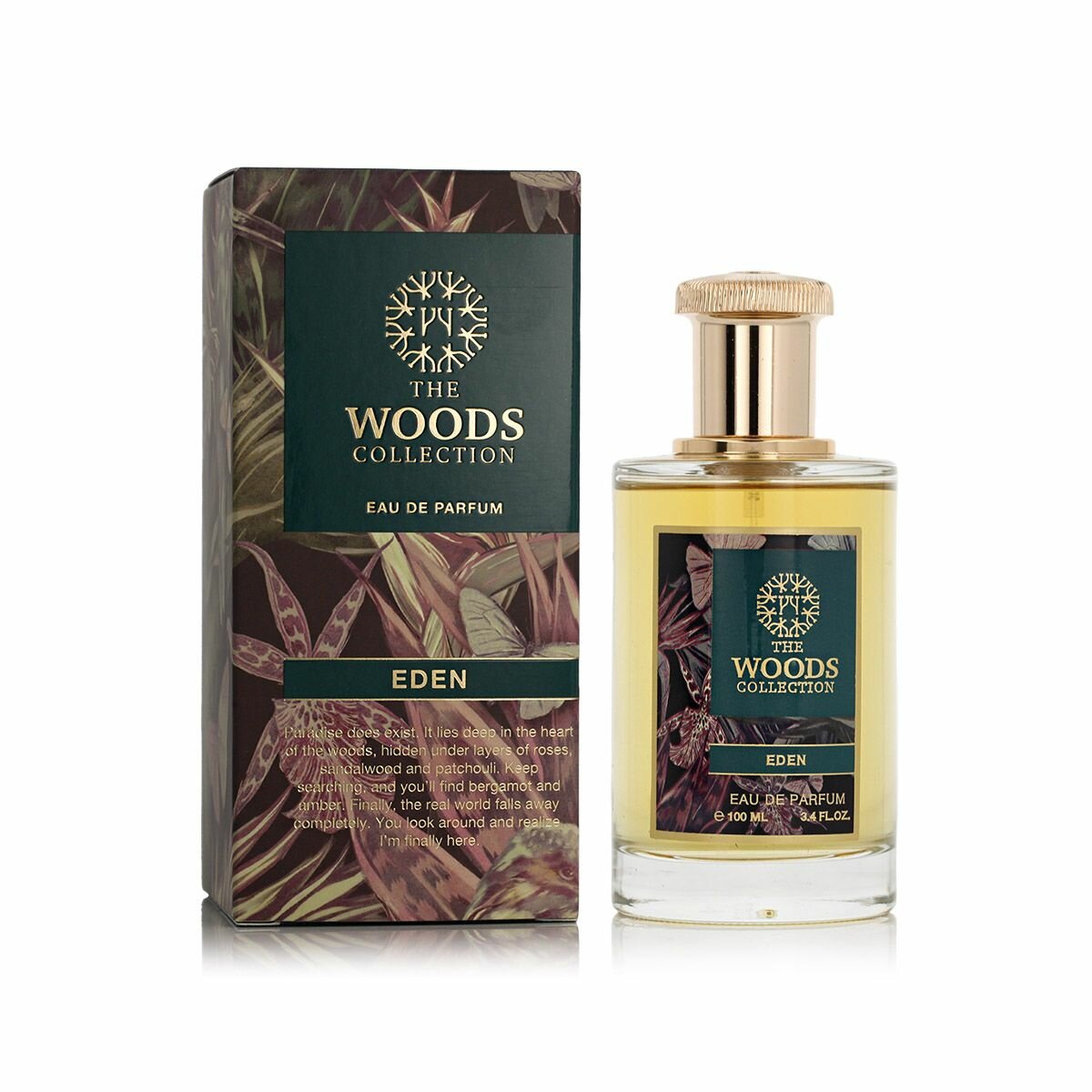 Парфюмерная вода The Woods "Eden" Collection, унисекс, фужерная, 100 мл