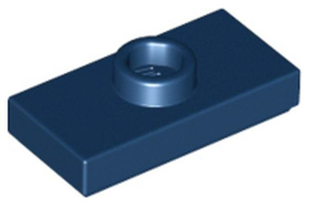 Деталь Lego 15573 Plate, Modified 1 x 2 with 1 Stud with Groove and Bottom Stud Holder (Jumper)