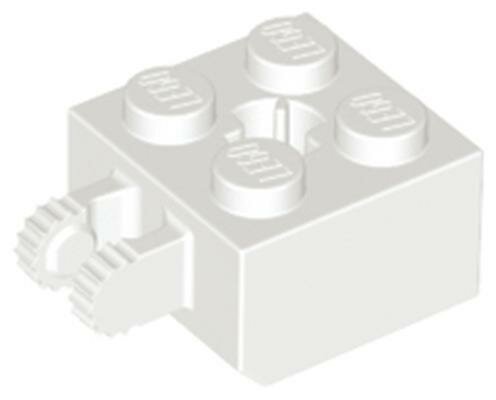 Деталь Lego 40902 Hinge Brick 2 x 2 Locking with 2 Fingers Vertical and Axle Hole, 9 Teeth