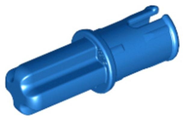 Деталь Lego 43093 Technic, Axle 1L with Pin with Friction Ridges