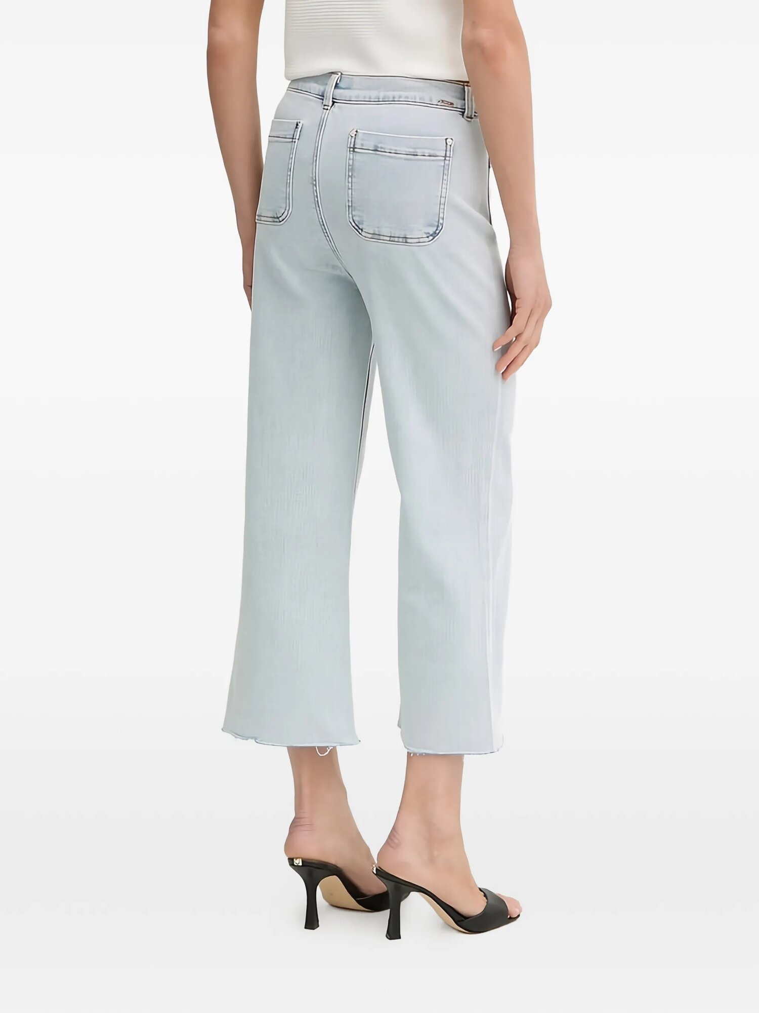 Джинсы MORGAN Front-pockets button-fastening jeans, размер 42 — фото 1
