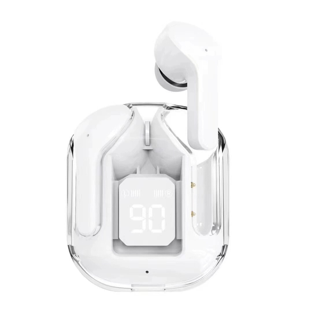 Беспроводные наушники Bluetooth Версия 1 Прозрачный Белый Спорт