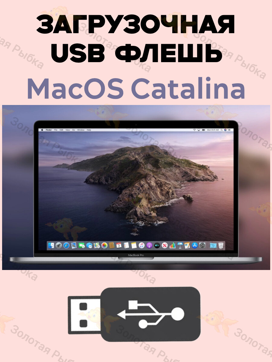 Флешка macOS Catalina, коробочная, мультиязычная