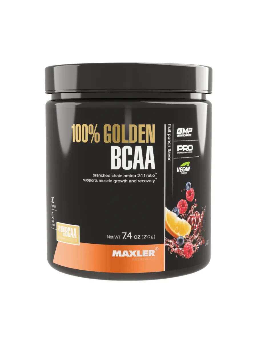 Макслер 100% Голден БЦАА / Maxler 100% Golden BCAA Fruit Pun