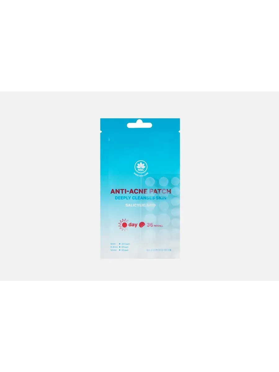 NAME SKIN CARE Anti-Acne DAY Patch Дневные Патчи от п