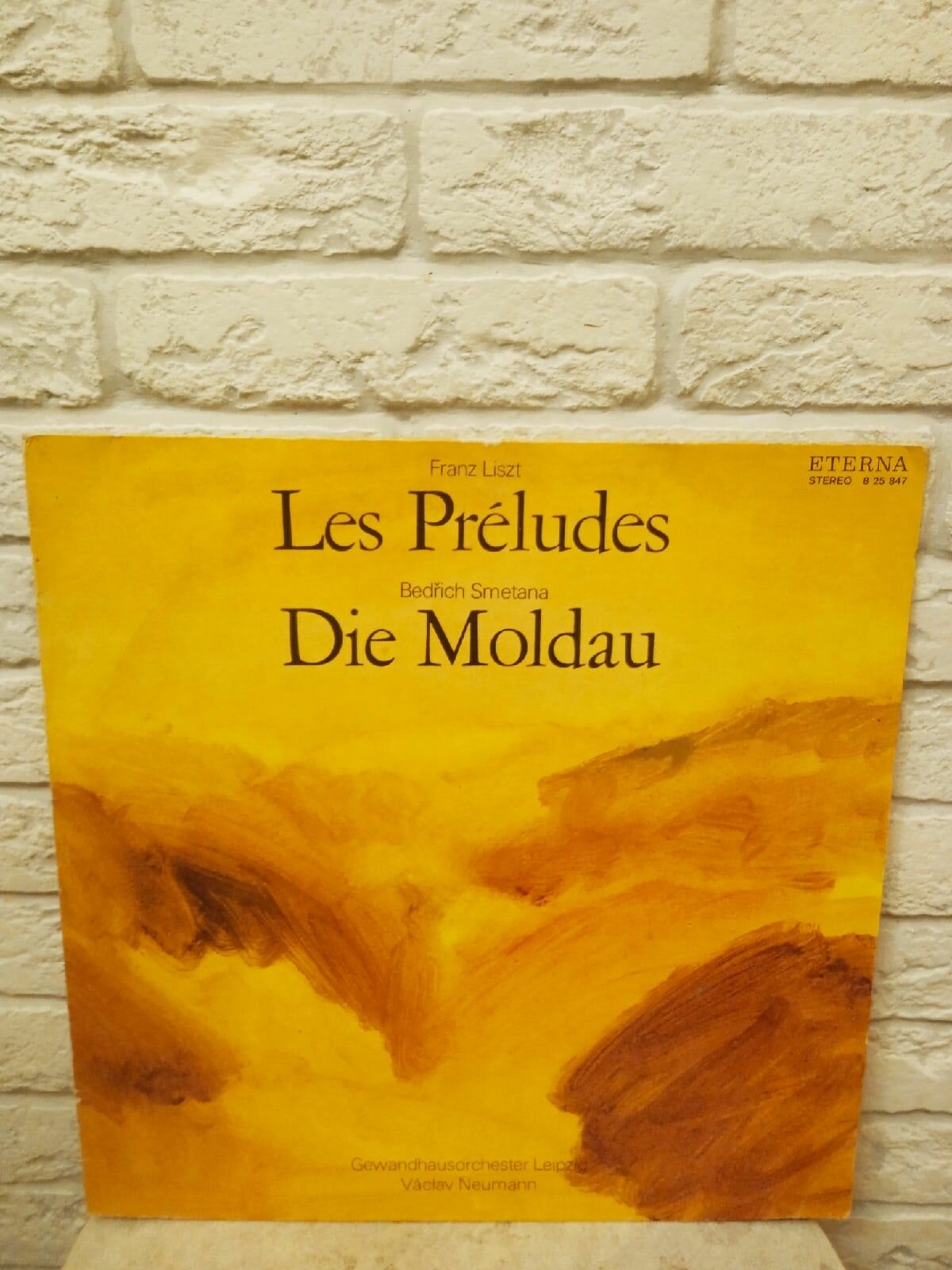 Виниловая пластинка Ференц Лист (Franz Liszt), Bedrich Smetana, Gewandhausorchester Leipzig, Vaclav Neumann - Les Preludes / Die Moldau (LP)
