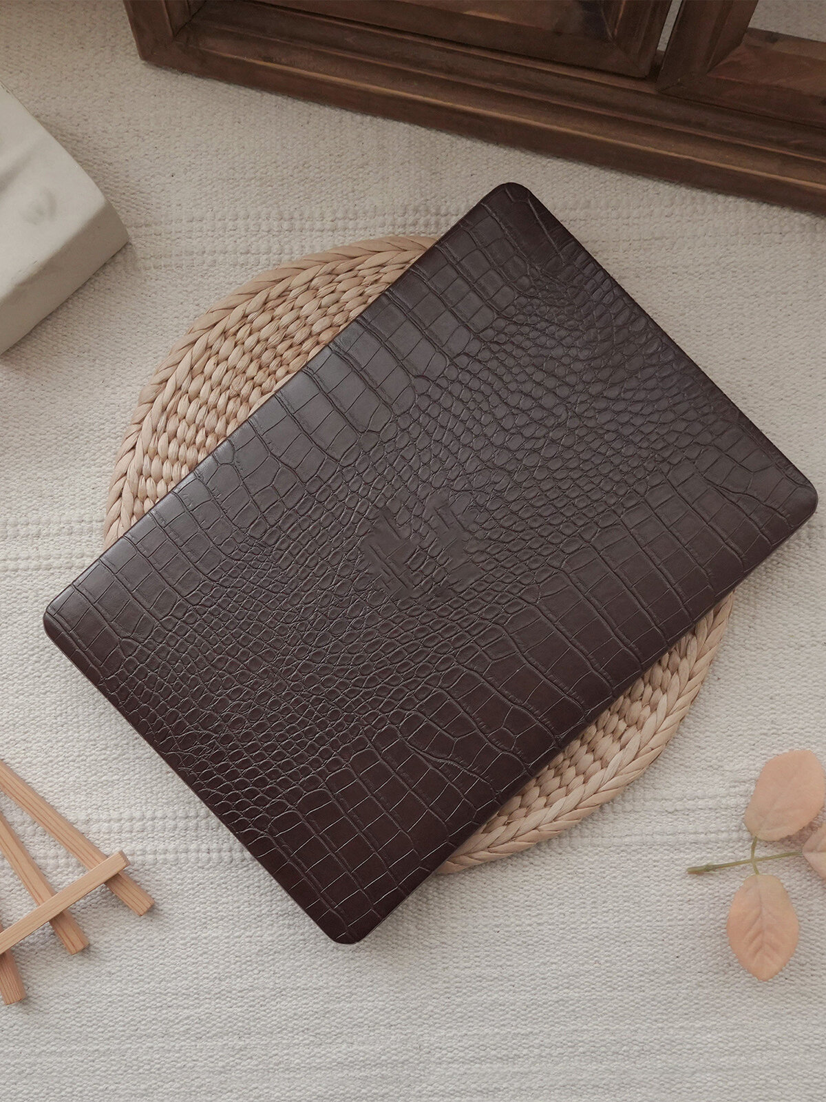 Чехол крокодиловая кожа накладка для ноутбука Huawei MateBook 14 2025/2024 (14.2дюйма) FLMH-X FLMH-16/32 MASH-16/32