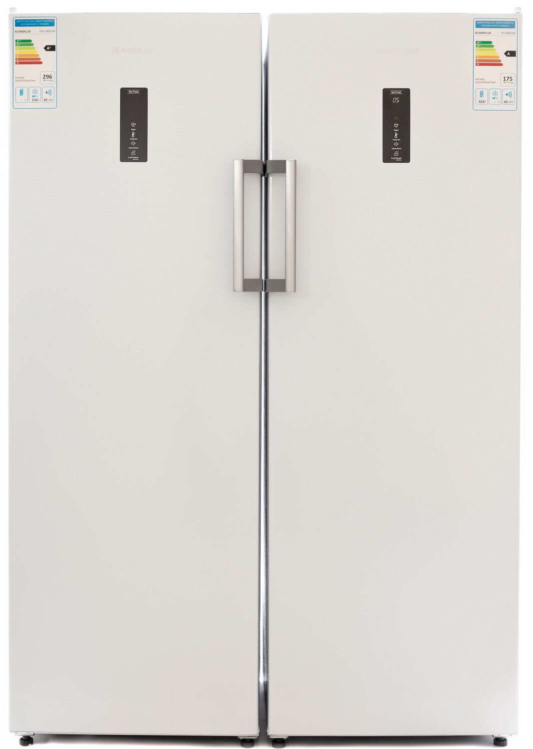 Холодильник Side-by-Side Scandilux SBS174E01W (R174E01W + FN174E01W)