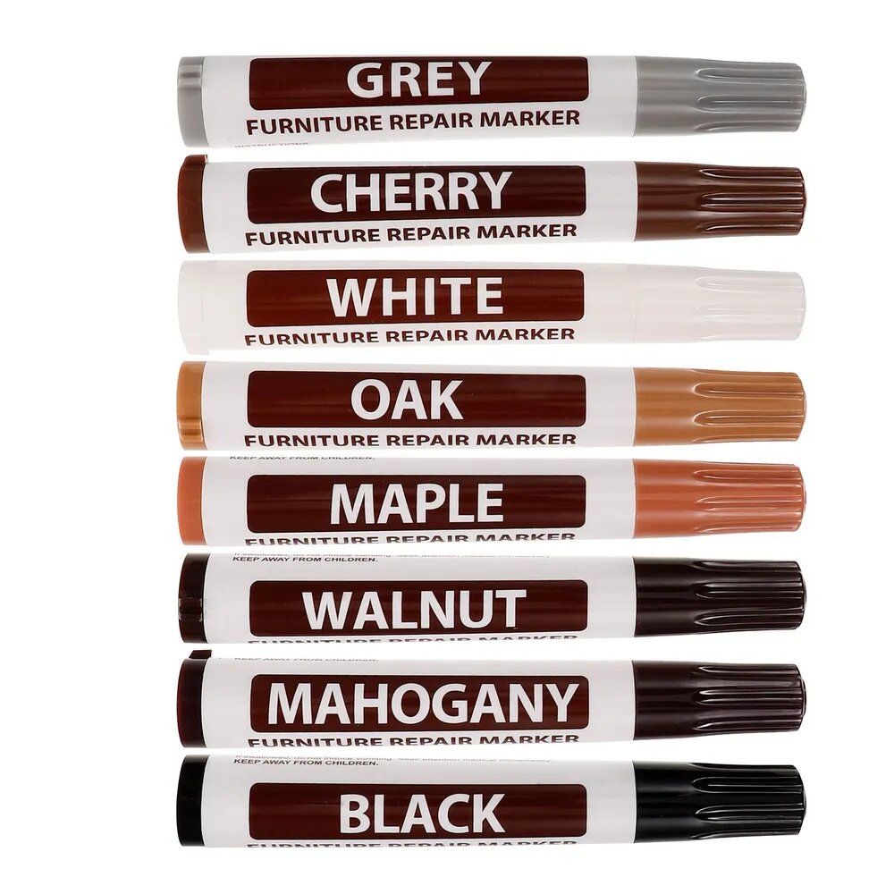 8 шт. маркера для ремонта паркета, восковая краска для рисования, ручки для мебели