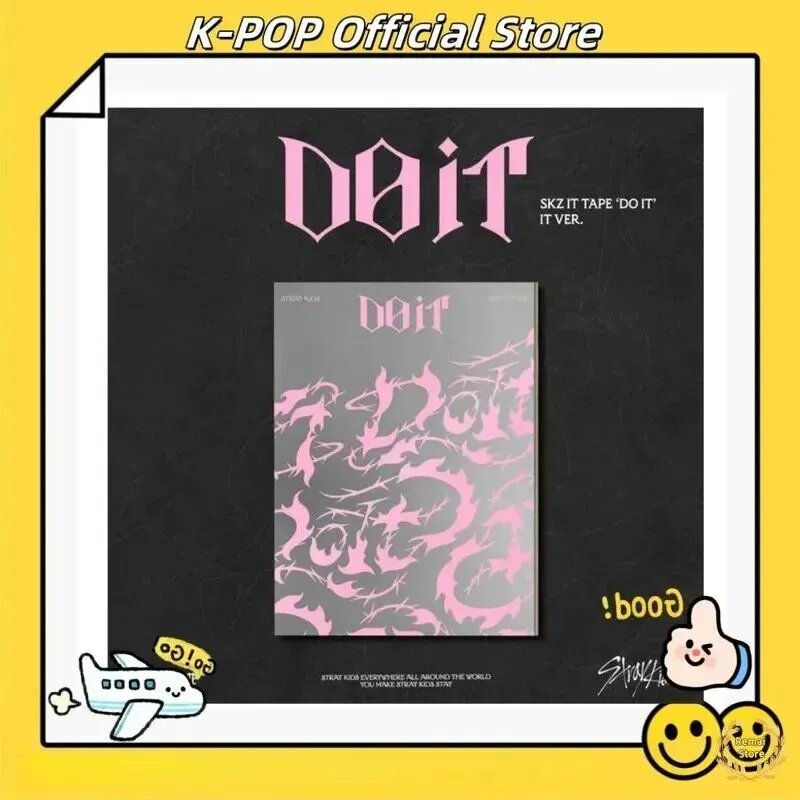 Альбомы Stray Kids - SKZ IT TAPE DO IT (DO VER. LIMITED) K-POP альбом для фанатов