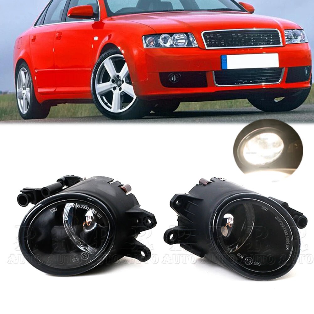 Дневные ходовые огни Audi A4 B6 2001-2005, противотуманки, 1 Pair