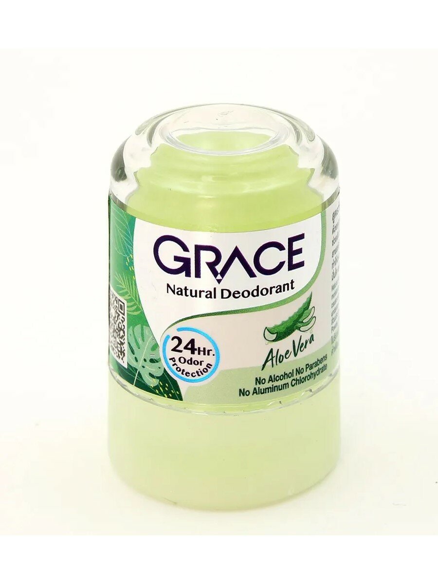 [GRACE] Дезодорант кристаллический алоэ вера натуральный, 50гр