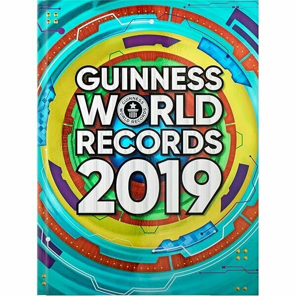 Guinness World Records 2019，Reprinted paperback book