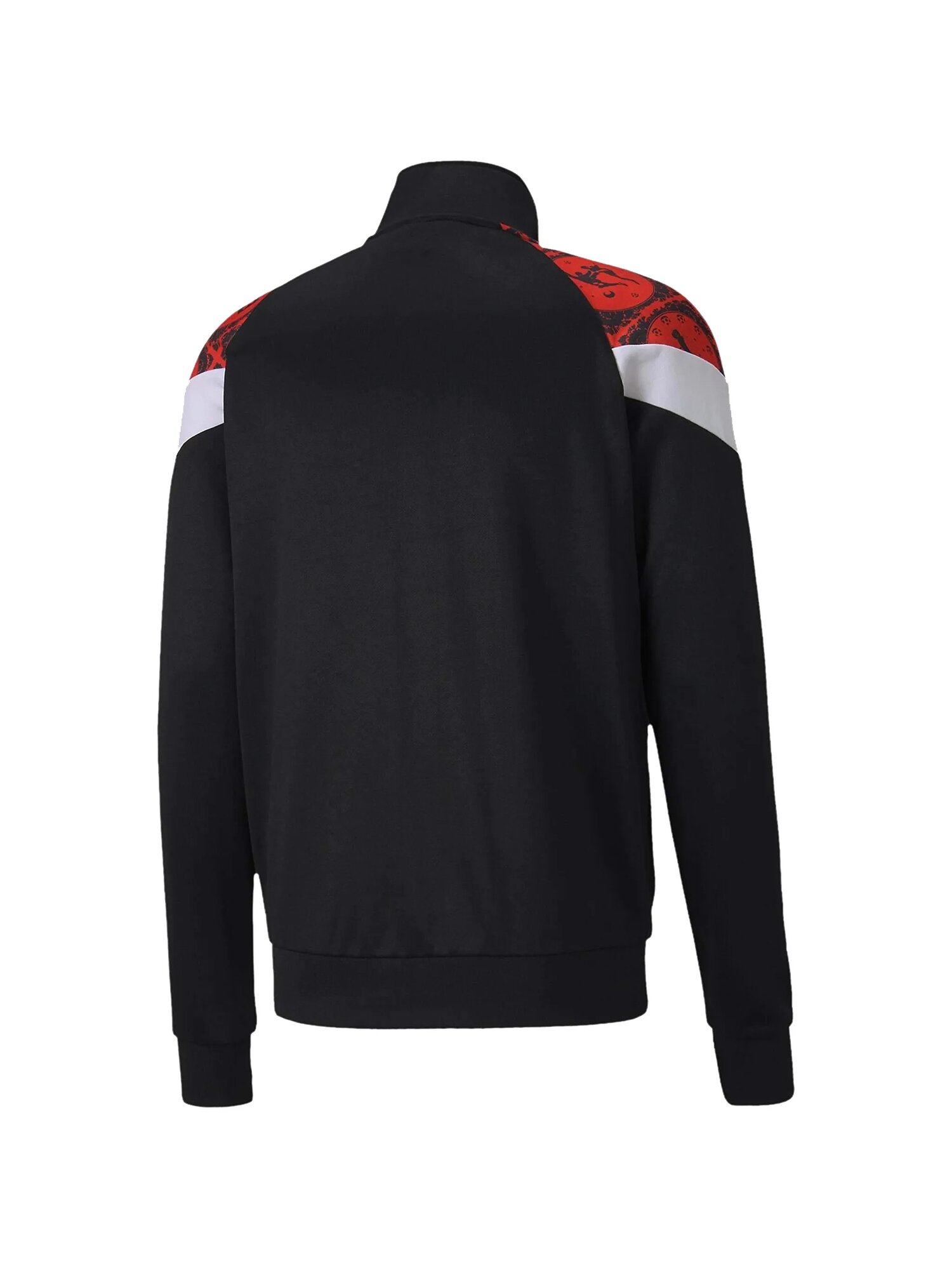 Куртка PUMA Amsterdam printed track jacket, размер L, black/black — фото 1