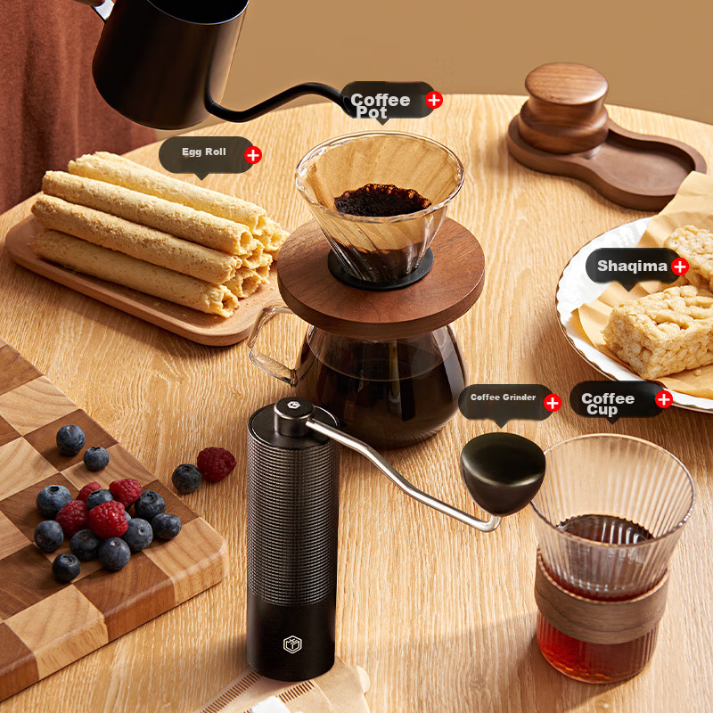 JD Jingzao American-Style Hanging Ear Coffee Cup, Drinking Glass, High-Value Cup, Tea Cup, Milk Cup, 330ml