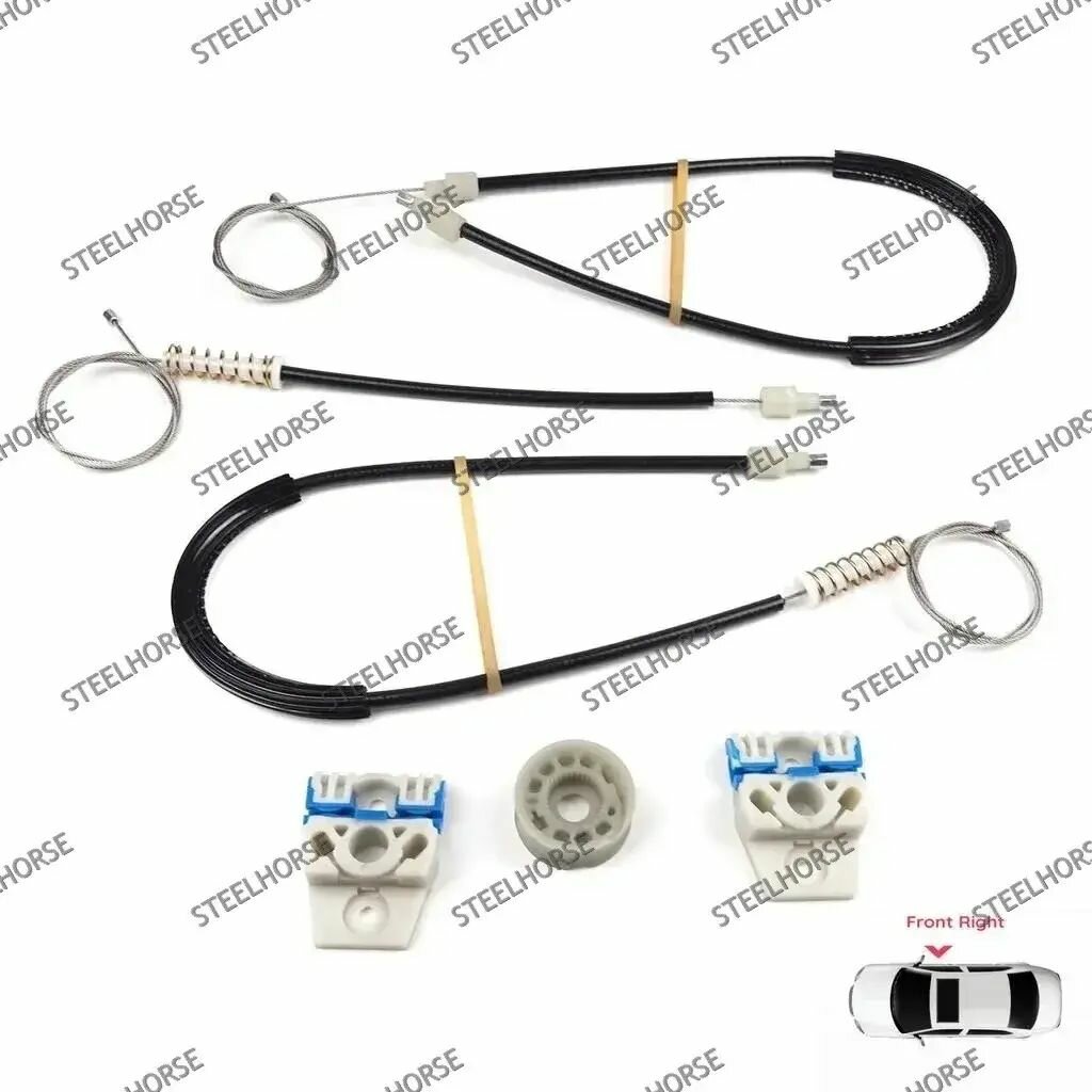 Стеклоподъемник (ремкомплект) передний правый VW Golf 5 2003-2009; Golf 6 2009-2013; Golf Plus; Jetta 5 2005-2011