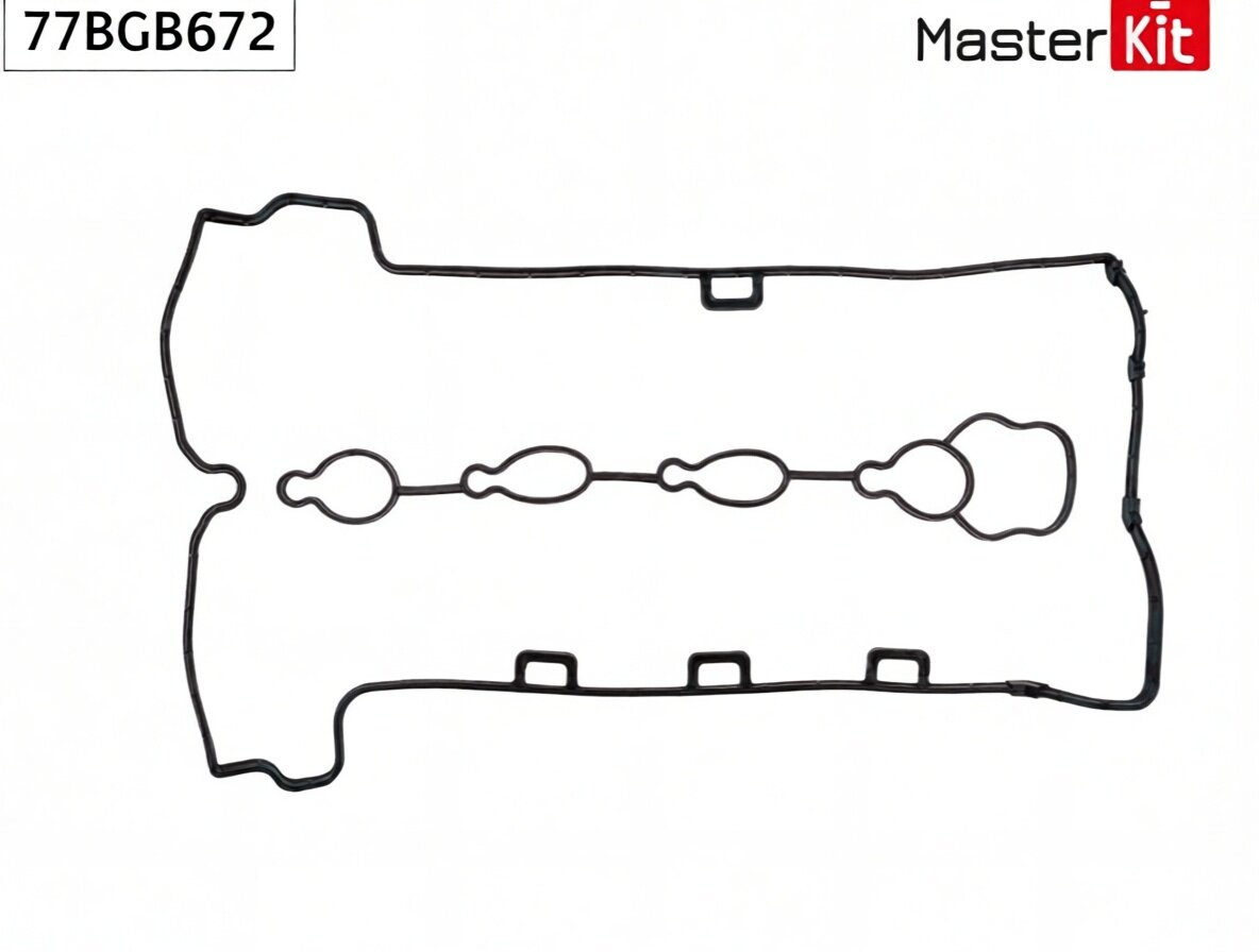 Прокладка клапанной крышки Opel INSIGNIA A (G09) A 20 NHT 77BGB672 MasterKit арт. 77BGB672