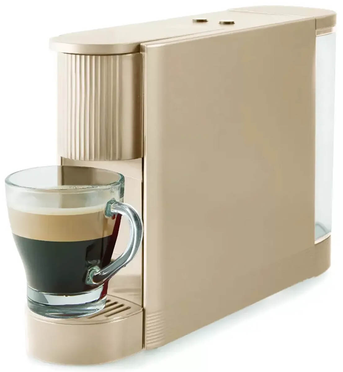 Кофемашина INHOUSE ICM2003BG бежевый, 1200Вт, 0.5л, 20Бар, используемые капсулы: Nespresso Original