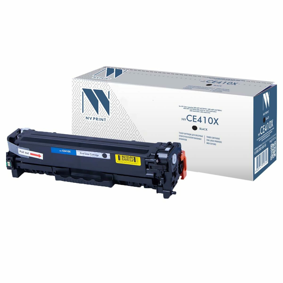 Картридж NV-Print совместимый с HP 305A CE410A (2200 страниц) черный