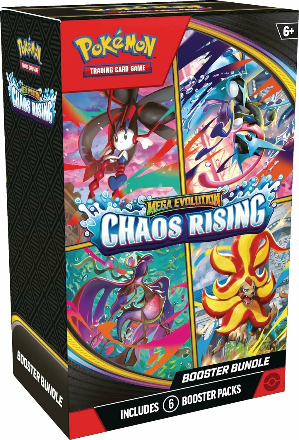 Набор карточек Pokemon Chaos Rising Booster Bundle (6 бустеров)