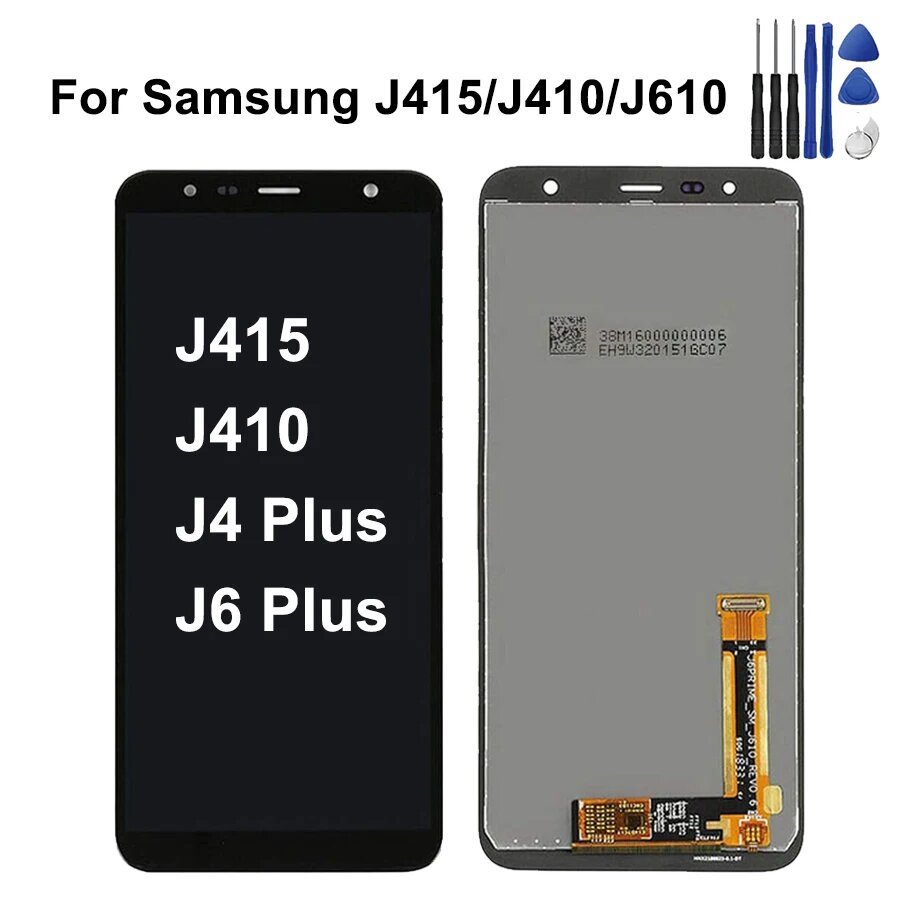ЖК-дисплей 6,0 'для Samsung Galaxy J4 PLUS, J415, J415F, J4 Core, J410G, сенсорный экран для Samsung J6 Plus, J610, ЖК-экран