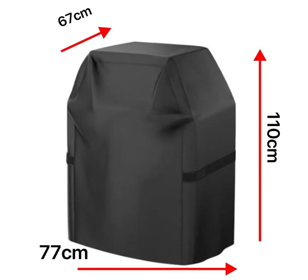 Чехол для гриля черный Oxford 210D, XS