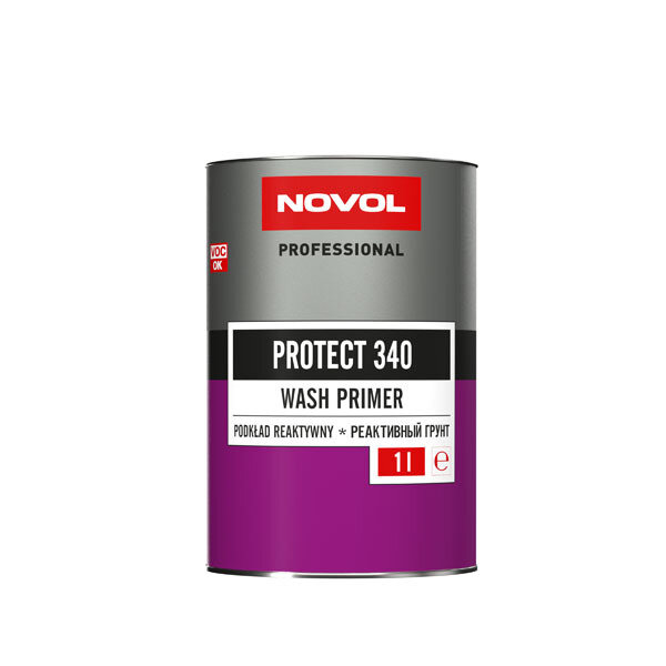 NOVOL Реактивный грунт 1+1 Protect 340 WASH PRIMER (1л+1л)