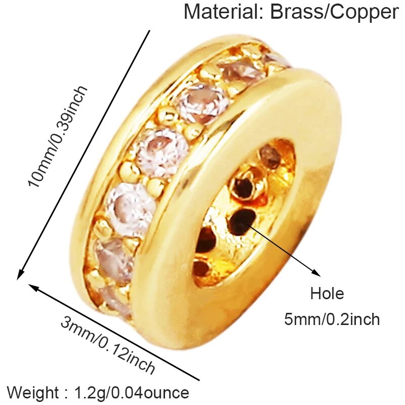 Кольцо-бисер с цирконами, R830887Y2-Gold