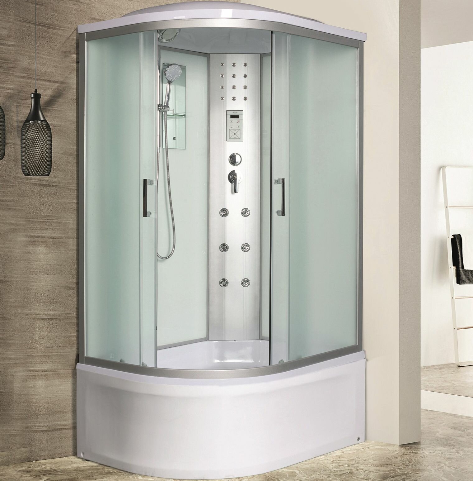 Душевая кабина River Dunay XL увеличенной высоты 120/80/44 MT R