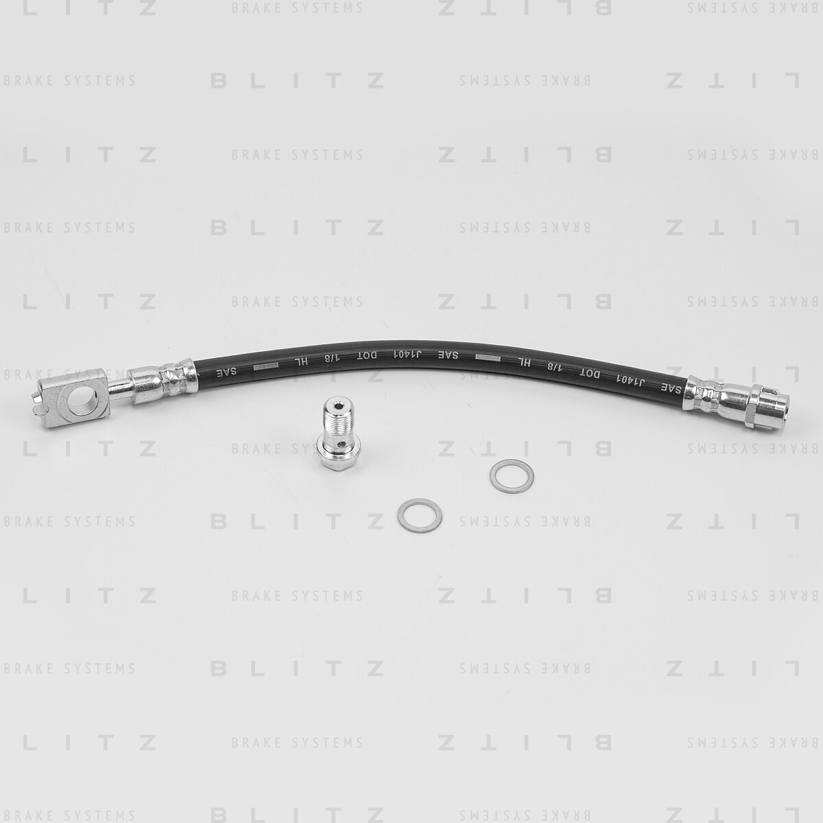 BH0113 Шланг тормозной AUDI 05- задн.