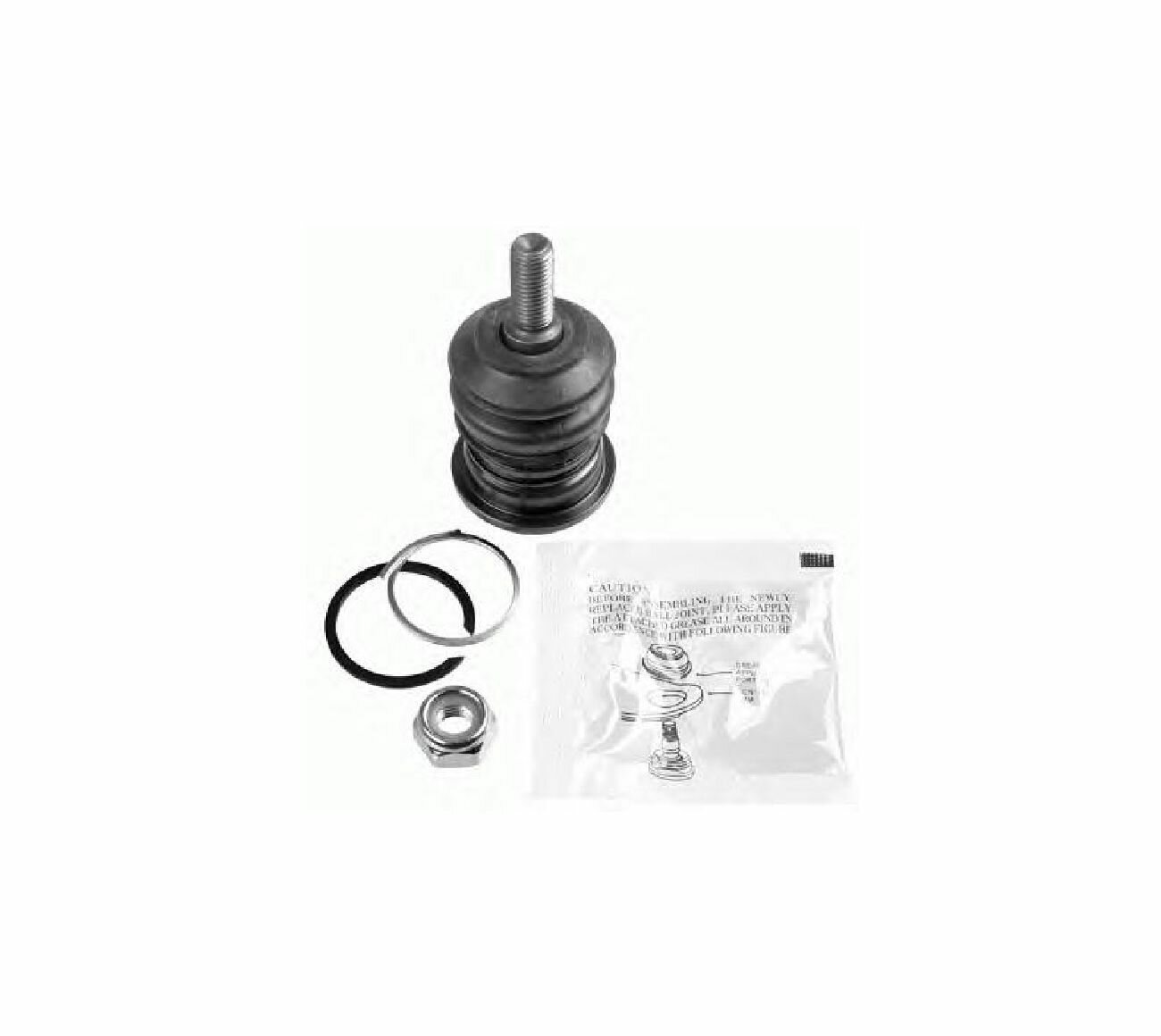 Опора шаровая верхняя, LEMFORDER 3450701