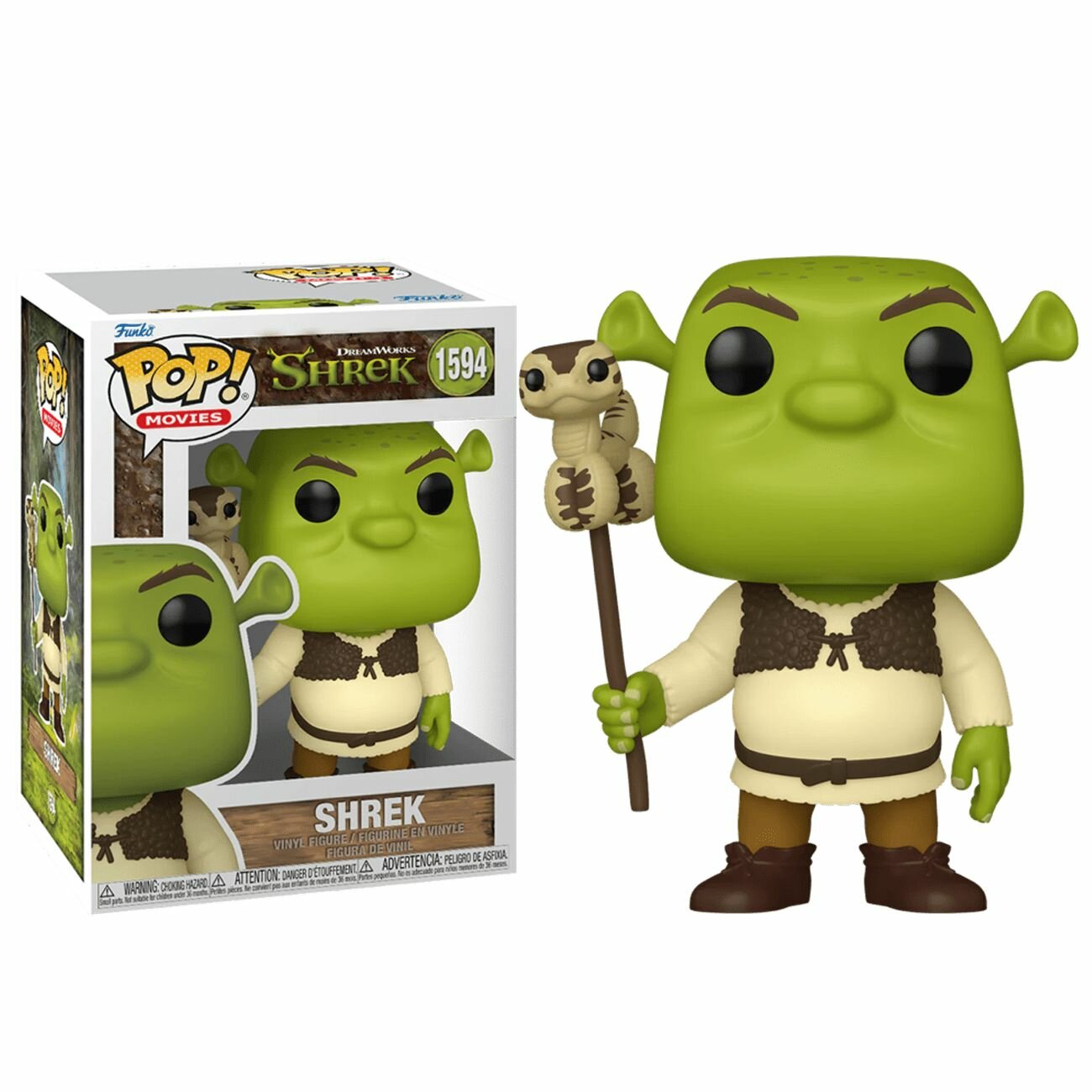 Фигурка Funko POP Shrek DreamWorks 30th Anniversary из мультфильма Shrek / Шрек, Фанко ПОП