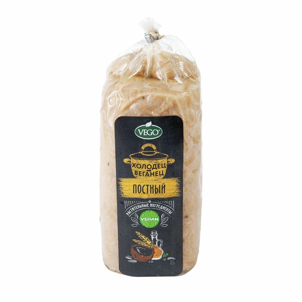 Холодец вегетарианский вегетарианский Вего, 400г / 100% растительный продукт без мяса / подходит для веганов