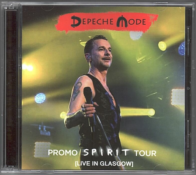 DEPECHE MODE Promo Spirit Tour: Live in Glasgow 26/03/2017 CD/DVD set (компакт диск)
