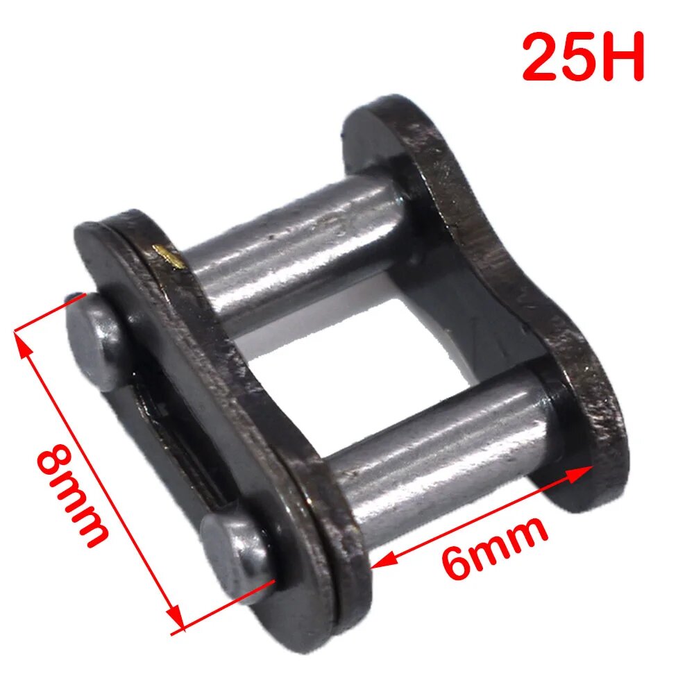 Карман Chain Master Link # 35 25H T8F 420 428 520 530 Dirt Pit ATV Quad Go Kart E Газовый скутер 25H