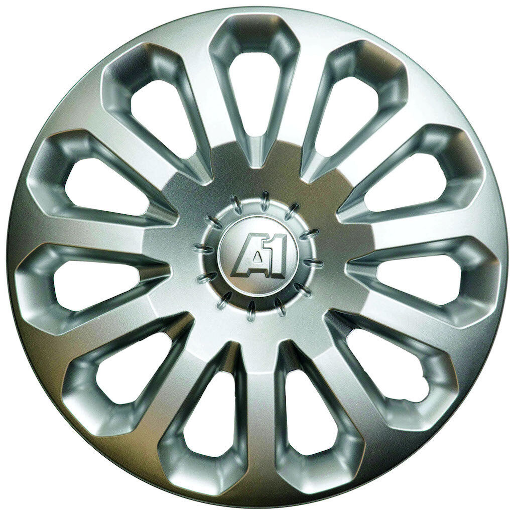 Колпаки А1, R15, серебро , комплект 4 шт