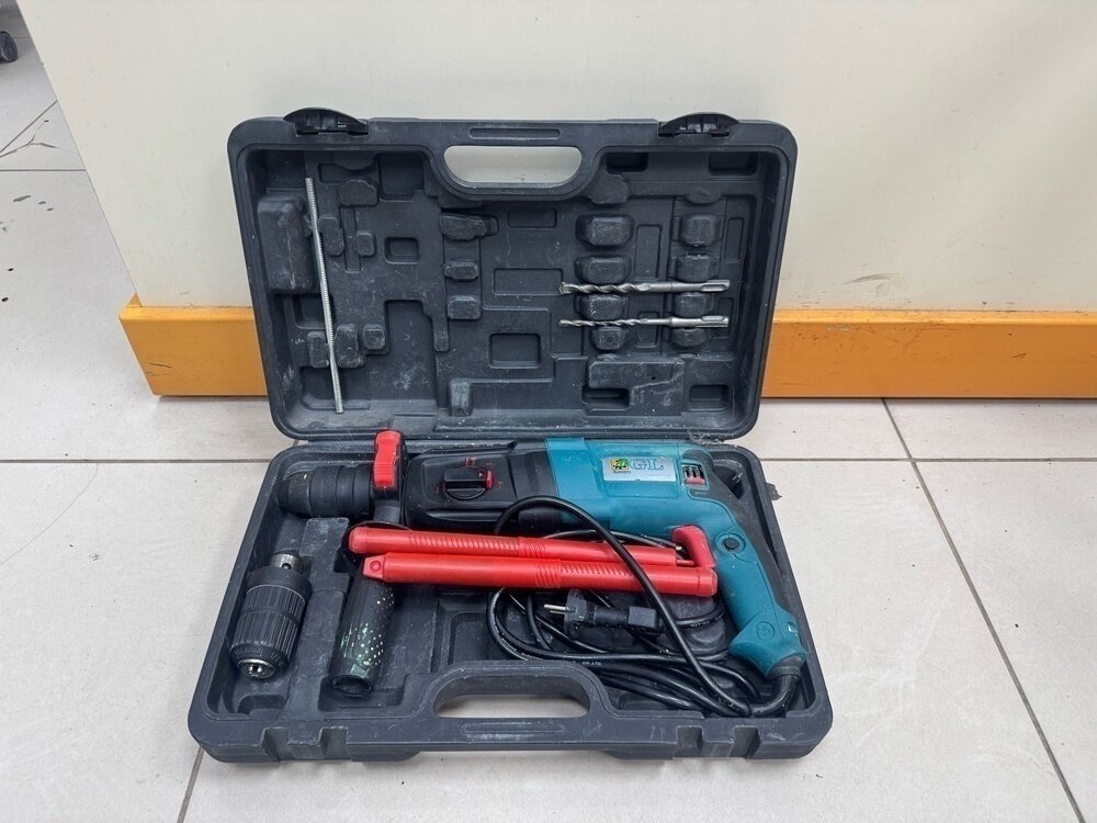Перфоратор Gardenlux RH26105 SDS Plus 1050Вт. 4,8Дж. Бетон 26мм. Б\У уценка
