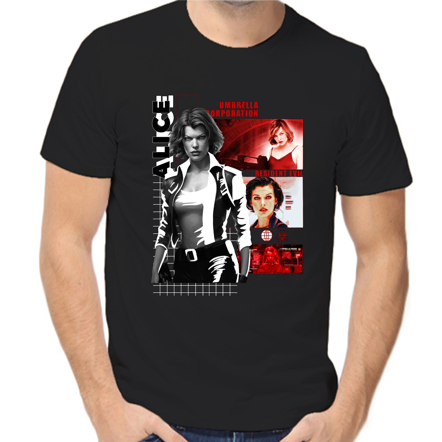 Футболка resident evil Обитель Зла 1