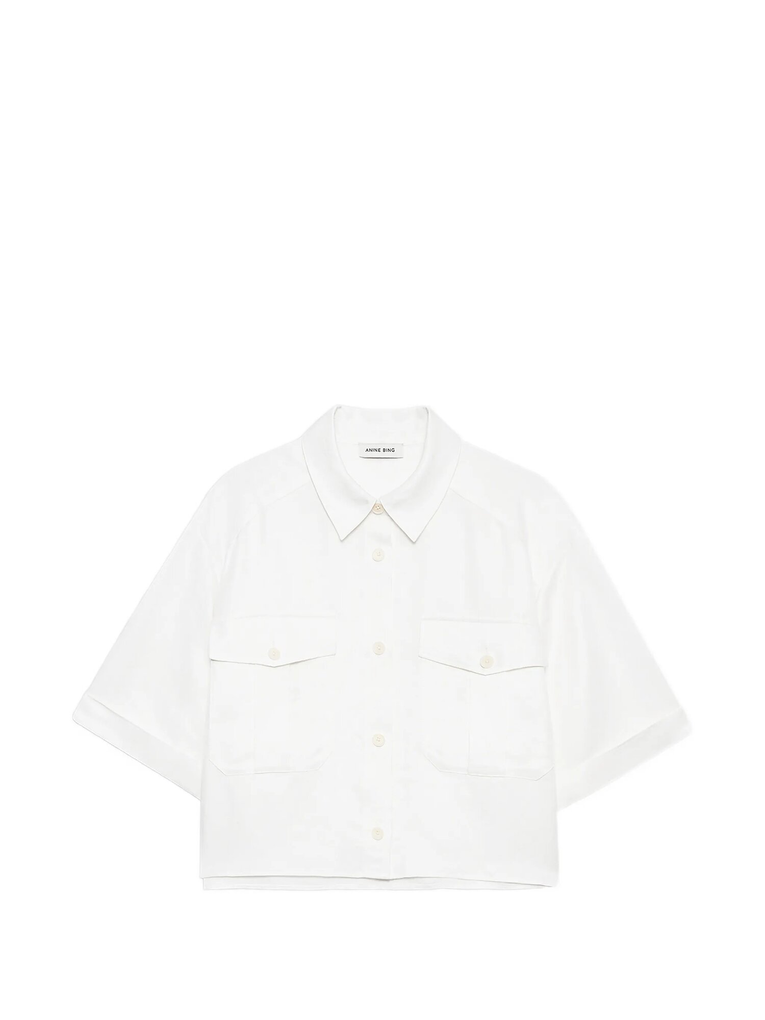 Рубашка Edith cropped shirt