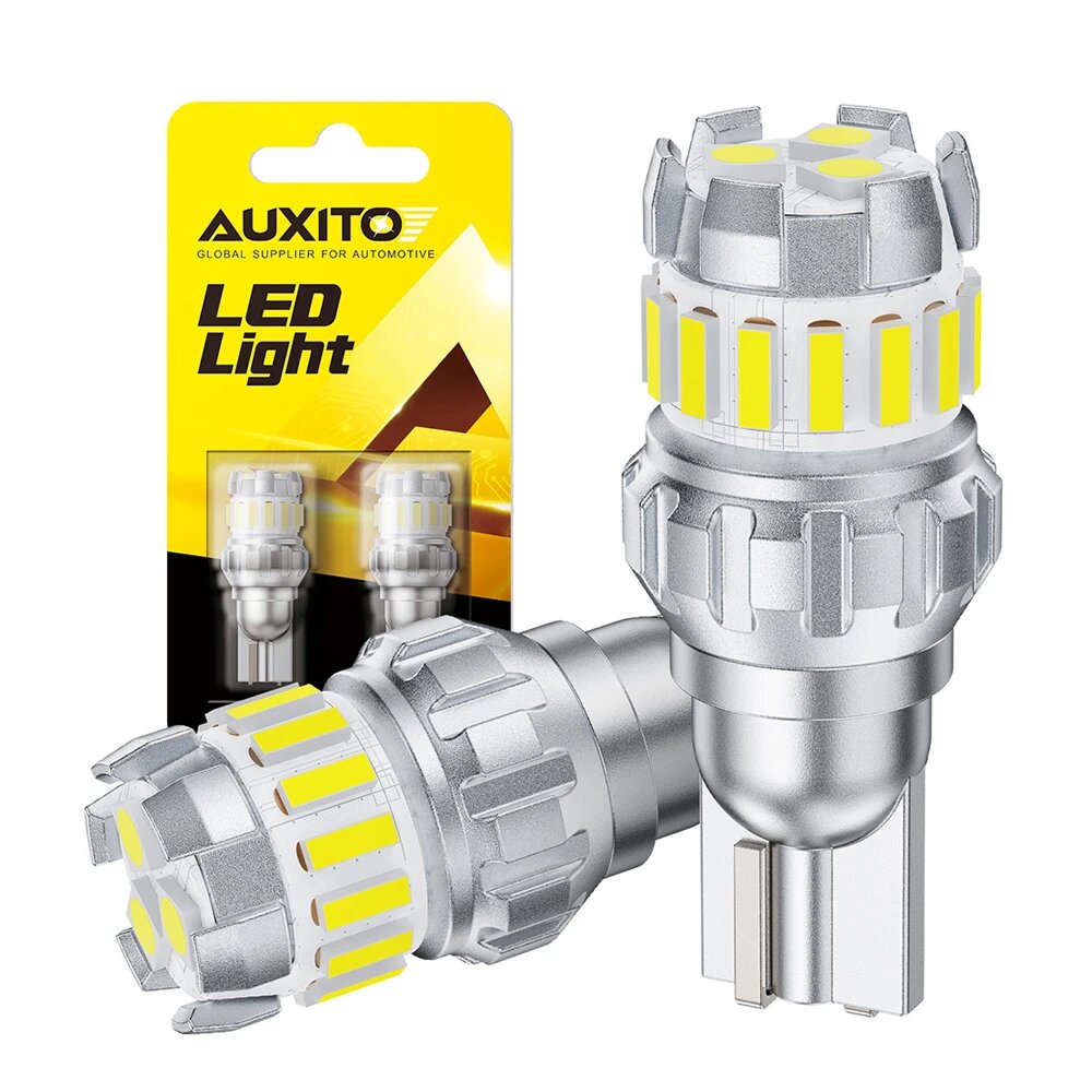 AUXITO Комплект Из 2 Светодиодных Ламп T15 W16W Для Задних Фонарей, 6500K, Белый Свет, Без Ошибок Canbus
