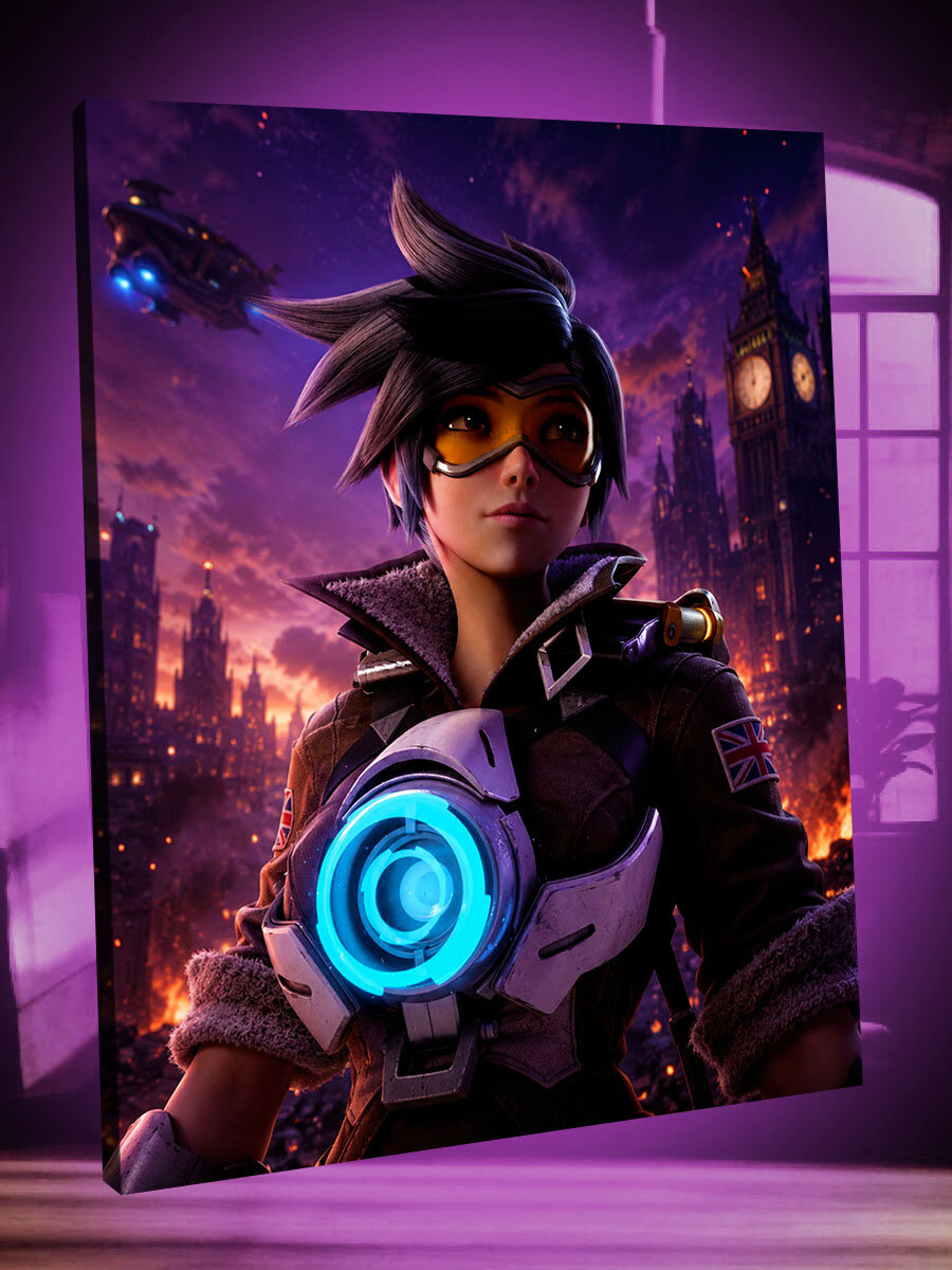 Интерьерная картина Арт в стиле Overwatch