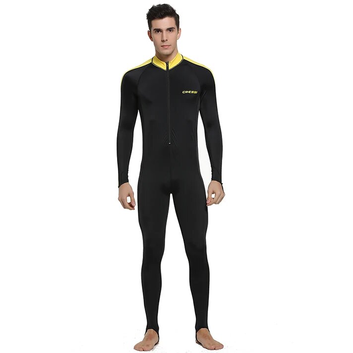 Костюм для подводного плавания Cressi, лайкра Черный, XL, Man Black Yellow