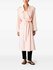 Пальто Another Tomorrow Belted trench coat, размер XS-S, розовый