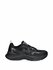 Кроссовки EA7 EMPORIO ARMANI Mesh-panelled logo-patch sneakers, размер 11.5, чер...
