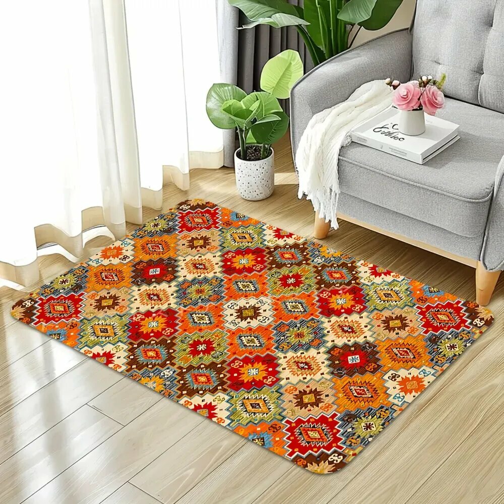 Прямоугольный ковер 200x300 см из полиэстера для гостиной и спальни, Китай