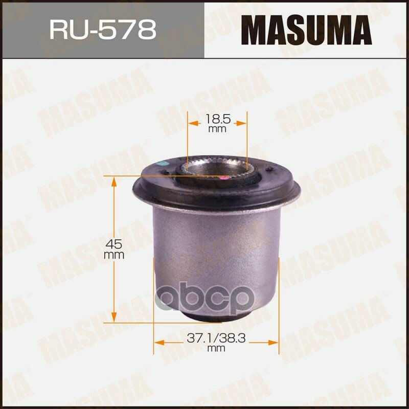 Сайлентблок MASUMA BIGHORN/ UBS2#, UBS7# front up Masuma арт. RU578