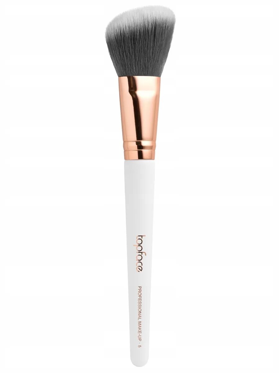 Скошенная кисть для румян и контуринга TopFace Contour Bush F05