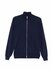 Кардиган BRUNELLO CUCINELLI Zip-up high-neck cardigan, размер 46, Синий принт
